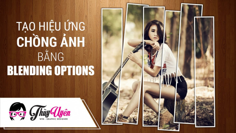 Retouch môi màu Ombre trong Photoshop